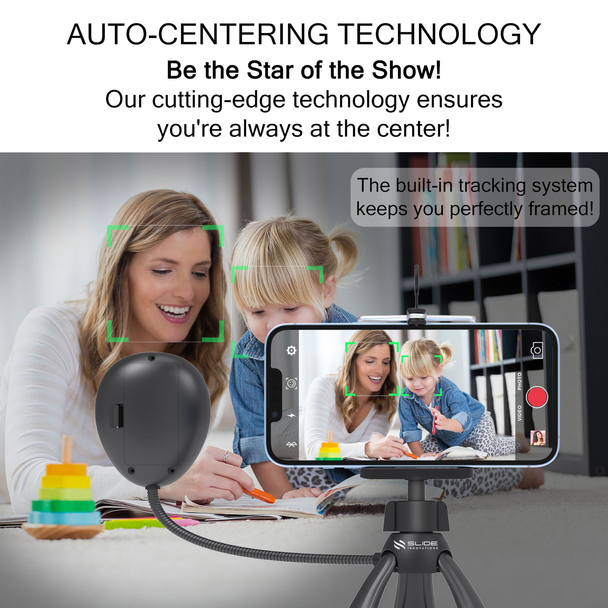 GetUSCart- Slide Mini Vlogger w/Table Tripod & Ring Light | Vlogging ...