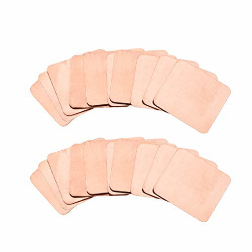 GetUSCart- uxcell Flat IC Chipset Thermal Copper Heatsink for CPU GPU ...