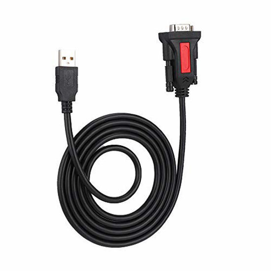 GetUSCart- ????? ?????? Printer Serial Cable, Durable USB to RS232 ...