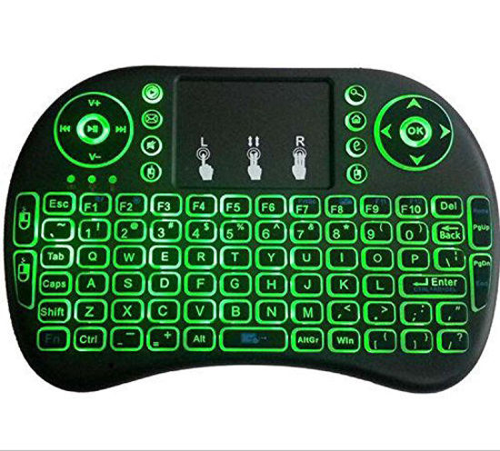 GetUSCart- IIDEE Backlit Mini Wireless Keyboard with Touchpad for ...