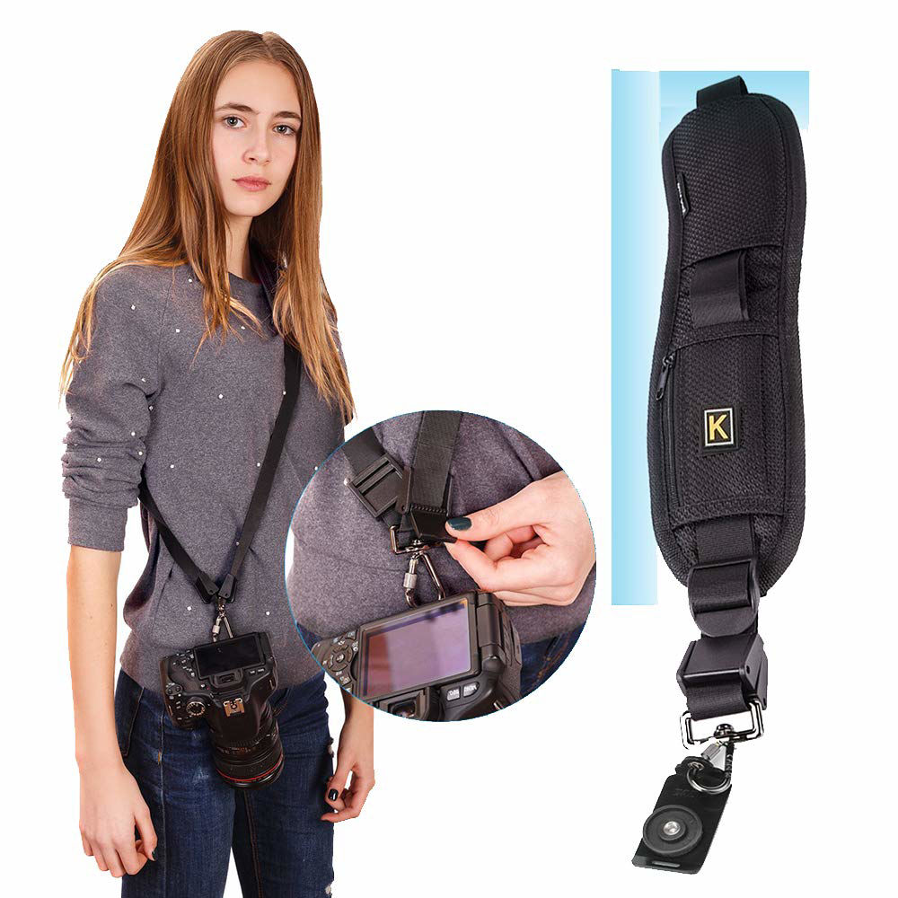 GetUSCart- MonthSir Quick Release Camera Strap, Universal DSLR Camera ...