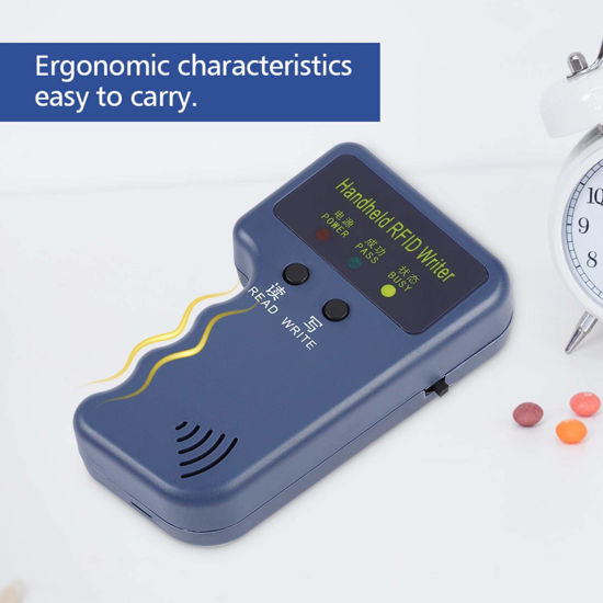 GetUSCart- Handheld RFID Copier 125KHz EM4100 Portable ID Card Copier ...