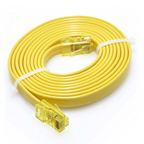 GetUSCart- CableRack 10ft RJ45 to RJ45 Rollover Console Cable for Cisco ...