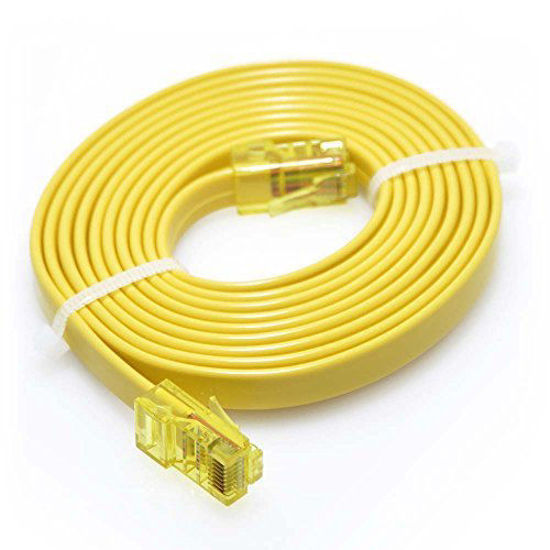 GetUSCart- CableRack 10ft RJ45 to RJ45 Rollover Console Cable for Cisco ...