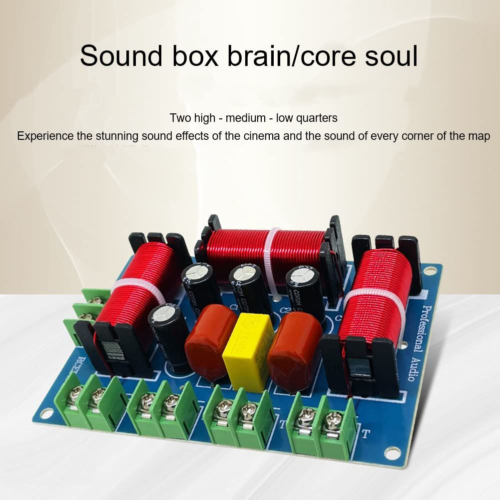 GetUSCart- Jkjhbhged 4 Way Speaker Audio Frequency Divider Speaker ...