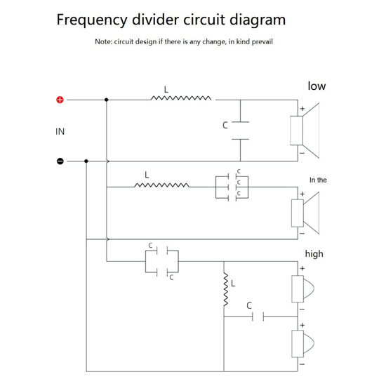 GetUSCart- Jkjhbhged 4 Way Speaker Audio Frequency Divider Speaker ...