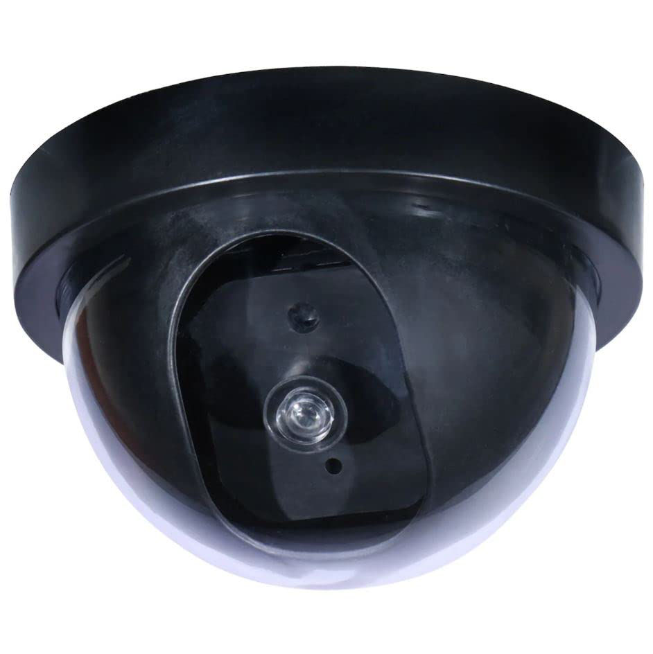 GetUSCart- Fake Security Camera with One Red LED Light Dome Simulated ...