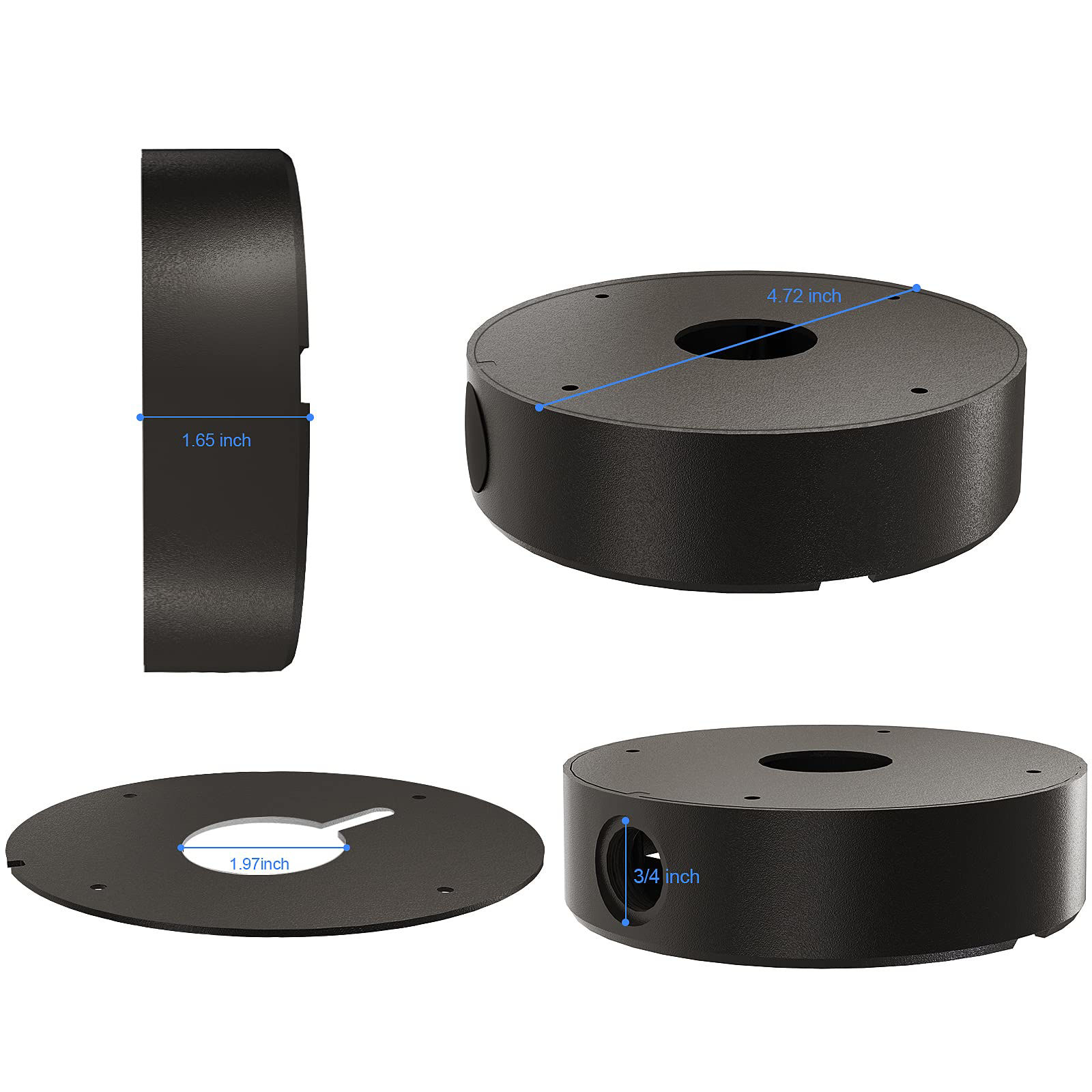 GetUSCart- ENS Custom Drilling Junction Box for Security Cameras ...