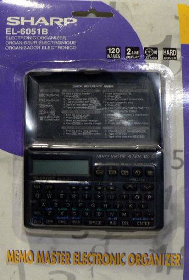 GetUSCart- Sharp El-6051b Memo Master Electronic Organizer, Holds 120 ...