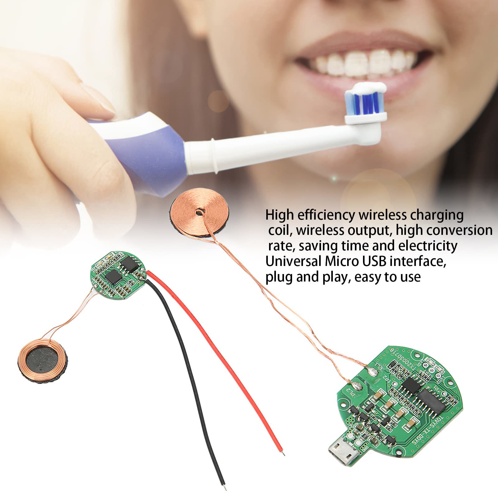 GetUSCart- Wireless Charging Transmitter Receiver Module,Qi Standard ...