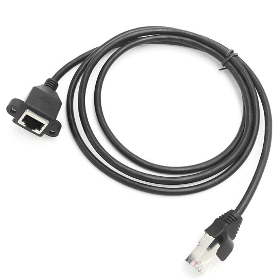 GetUSCart- NATEFEMIN Mic Extension Cord, 8-Pin RJ45 Extension Cable for ...