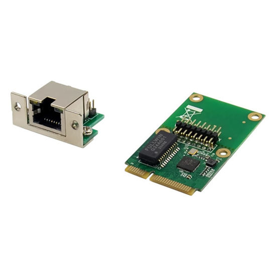 GetUSCart- RASe RTL8111F Mini PCIE Gigabit Network Card Single-Port ...