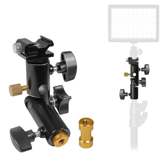 GetUSCart- LimoStudio Flash Shoe Mount Bracket Adapter with Swivel Head ...