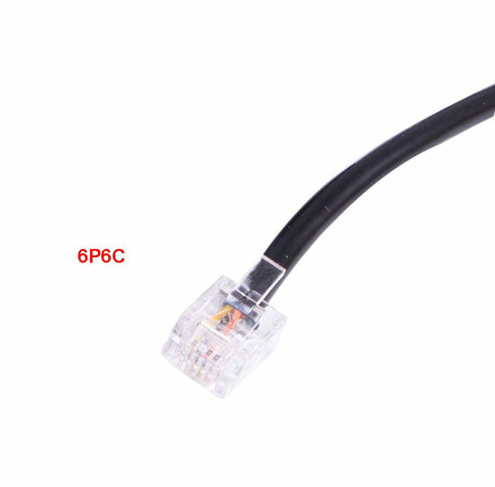 GetUSCart- YXQ DB9 to RJ11 6P6C LAN Network Serial Control Cable 2.4M ...
