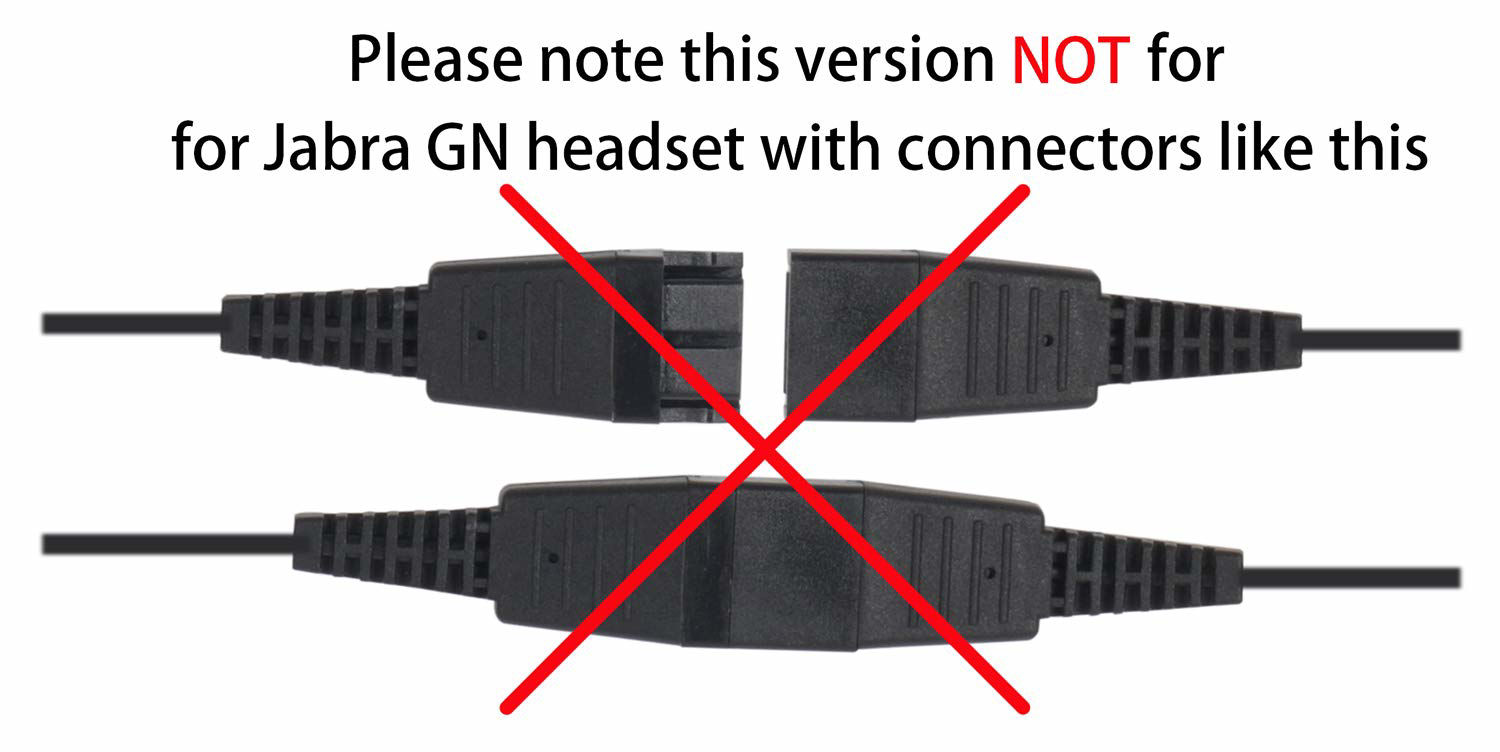 GetUSCart- VoiceJoy Gold-Plated Headset QD to 3.5mm Quick Disconnect ...