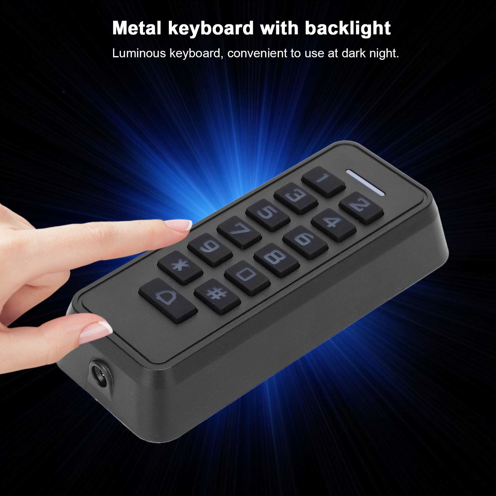 GetUSCart- Access Control Keypad, 13.56MHz RFID IC Card Reader ...