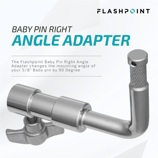 GetUSCart- Flashpoint Baby Pin Right Angle Adapter