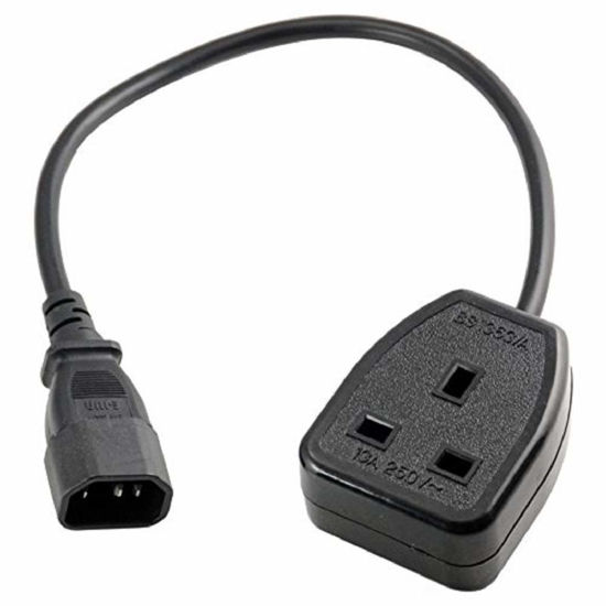 GetUSCart- Tekit PDU/UPS Power Extension Cable 60cm/2ft,Quality UPS ...