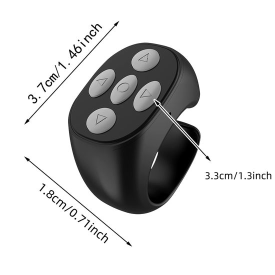 GetUSCart- Fingertip Wireless Bluetooth Remote Control, 2025 New Video ...