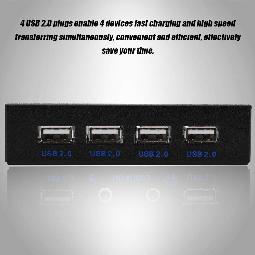 GetUSCart- ASHATA USB2.0 Floppy Front Panel 3.5inch Floppy Bay 9 Pin to ...