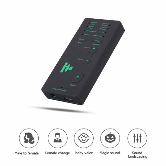 GetUSCart- USB Phone Voice Changer/Disguiser/Modulator 106DB Microphone ...