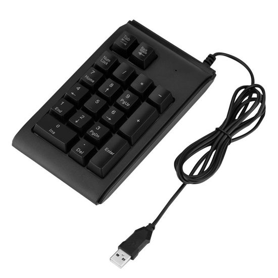 GetUSCart- USB Numeric Keypad,19-Key RGB USB Numeric Keypad Mechanical ...