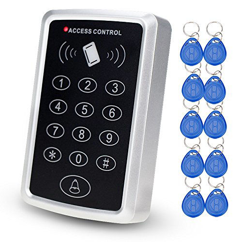 GetUSCart- LIBO 125KHz RFID Standalone Access Control Keypad Access Controller Reader 1000 Users ...