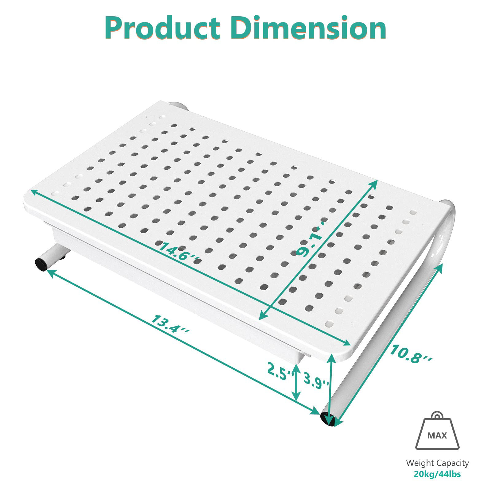 GetUSCart- Monitor Stand Riser with Drawer Storage, Computer Monitor ...