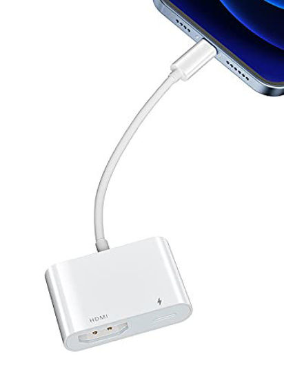 GetUSCart- [Apple MFi Certified] Lightning to HDMI Digital AV Adapter ...