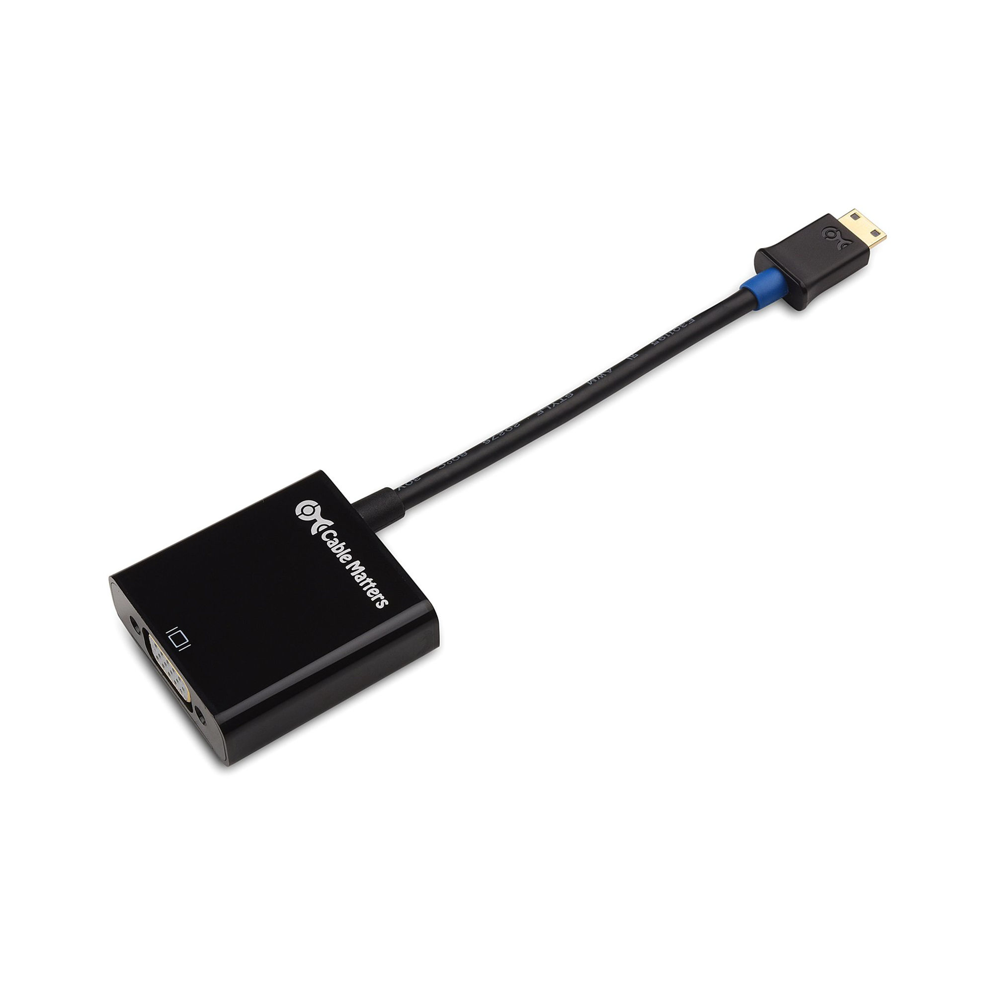 GetUSCart- Cable Matters Mini HDMI to VGA Adapter (Mini HDMI to VGA ...