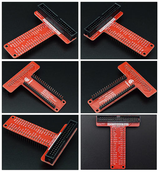 GetUSCart- Adeept Raspberry Pi GPIO Breakout, T-Type GPIO Expansion Board +830 Points Solderless ...