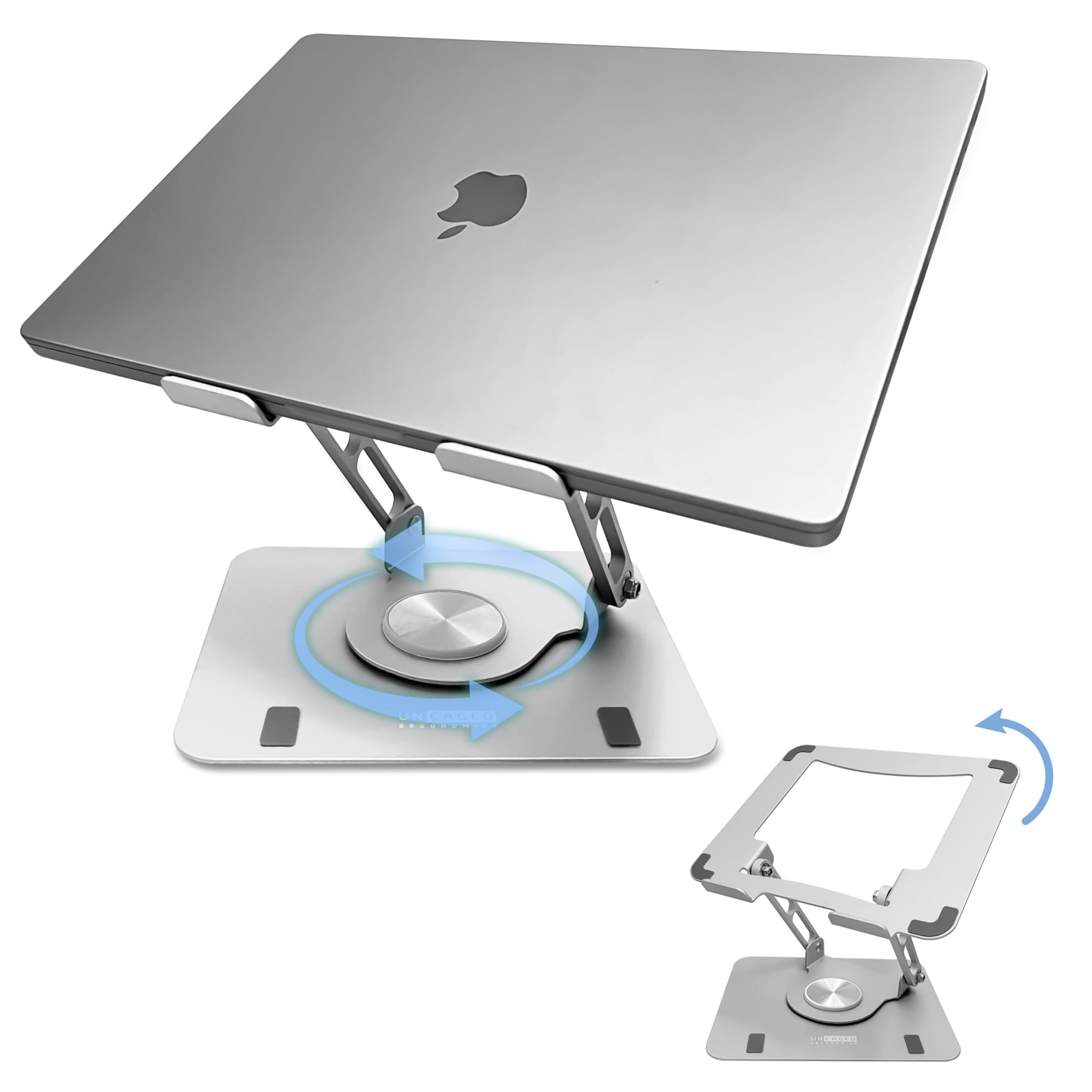 GetUSCart- Swivel Laptop Stand for Desk, Adjustable Laptop Stand for ...