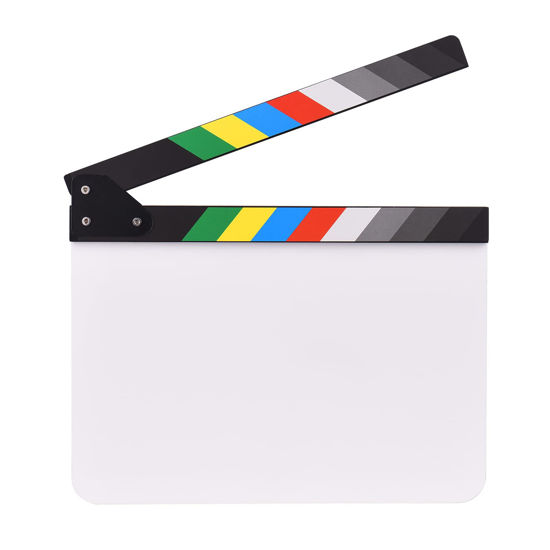 GetUSCart- HUIOP Clapper Board,30 * 24cm/ 12 * 9in Acrylic Film ...
