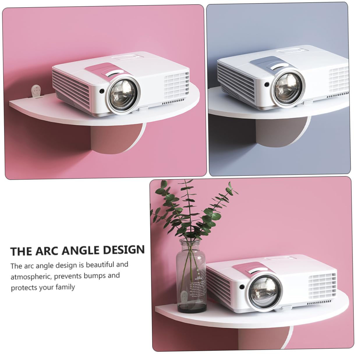 GetUSCart- HOMSFOU Projector Bracket Tv Component Shelf Hanging ...