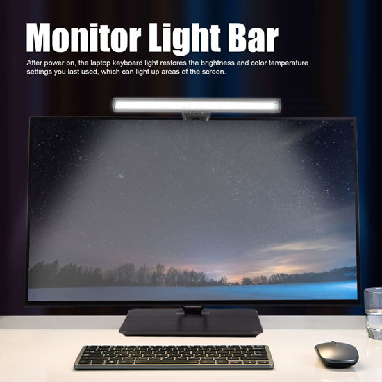 GetUSCart- VBESTLIFE Laptop Monitor Light Bar, Monitor Light LED Task ...