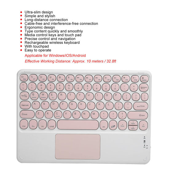 GetUSCart- Zunate Portable Wireless Keyboard, Bluetooth 3.0 Keyboard ...