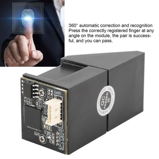 GetUSCart- FASJ Fingerprint Reader, USB Biometric Optical Fingerprint Reader Sensor Module 360 ...