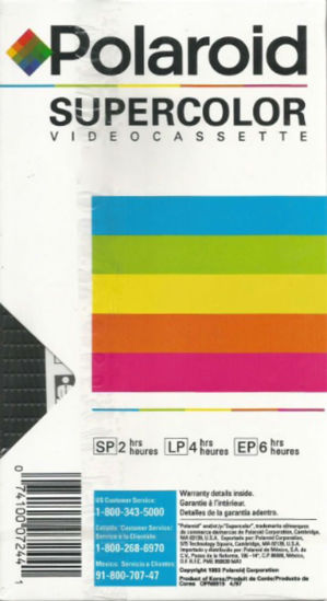 GetUSCart- Polaroid Supercolor VHS T-120 2pack