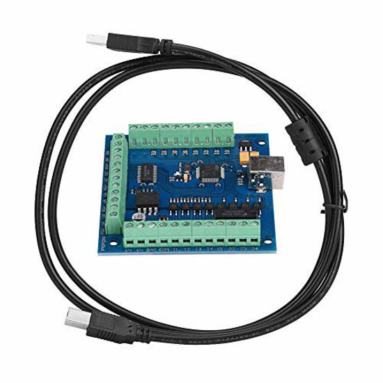 GetUSCart- MACH3 CNC USB Card Mach3 Motion Card Breakout Board Interface USB 4 Axis 100KHz CNC ...