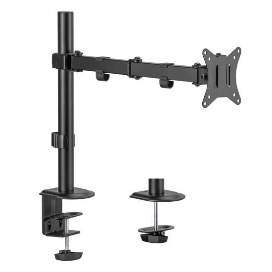 GetUSCart- ALFA BUSINESS Single Monitor Arm Desk Mount, Steel ...
