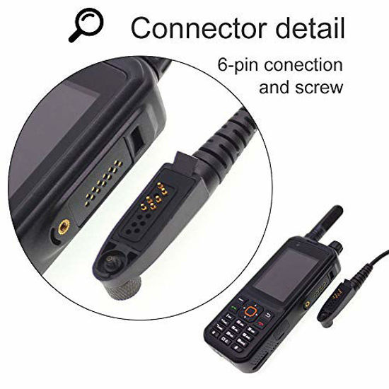 GetUSCart- Portable Microphone for 4G Network Radio Inrico T320 Anysecu ...