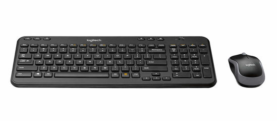 GetUSCart- Logitech Wireless Combo MK360 - Includes Keyboard with 12 ...