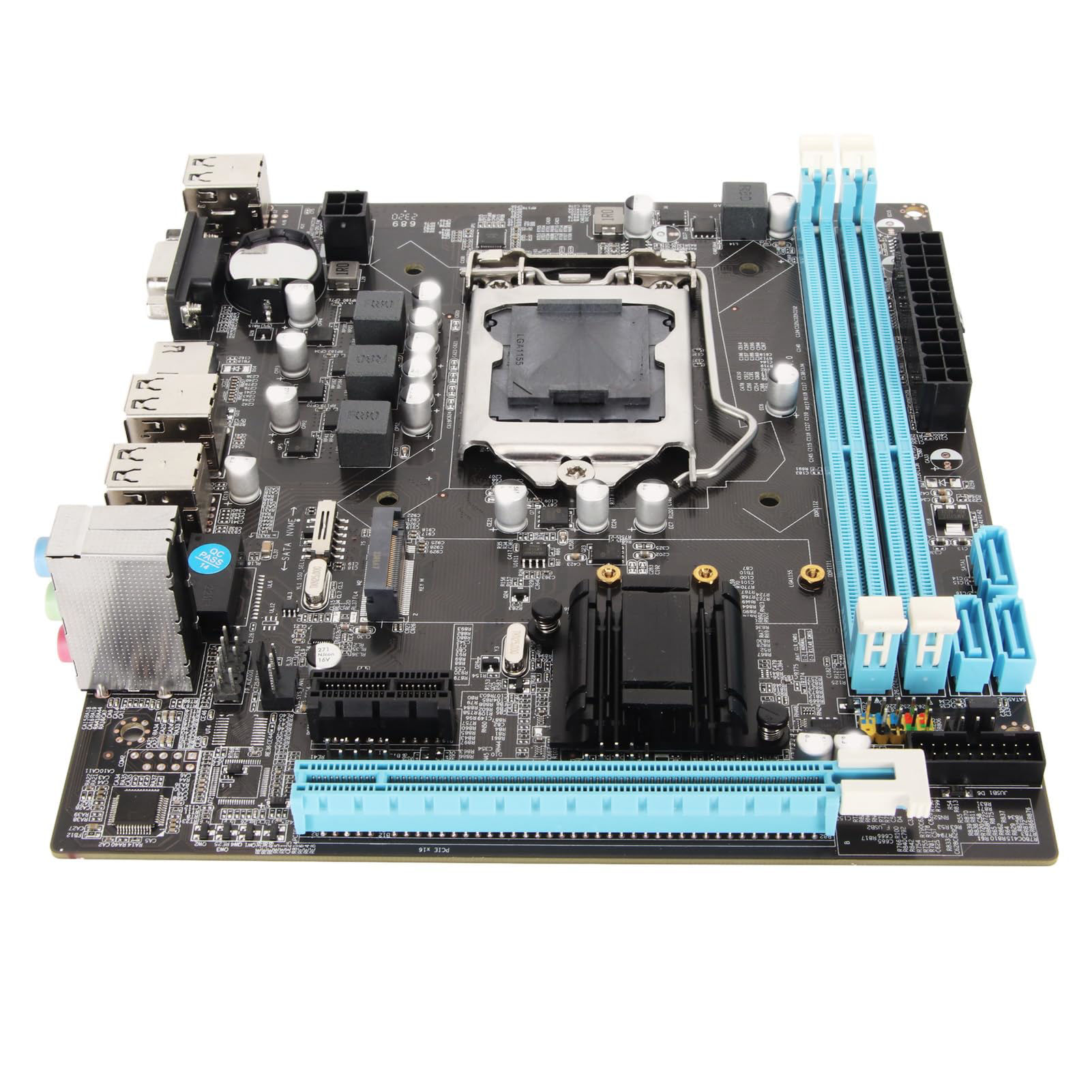 GetUSCart- Micro ATX Motherboard,DDR3 Motherboard with LGA 1155 Slot,M ...