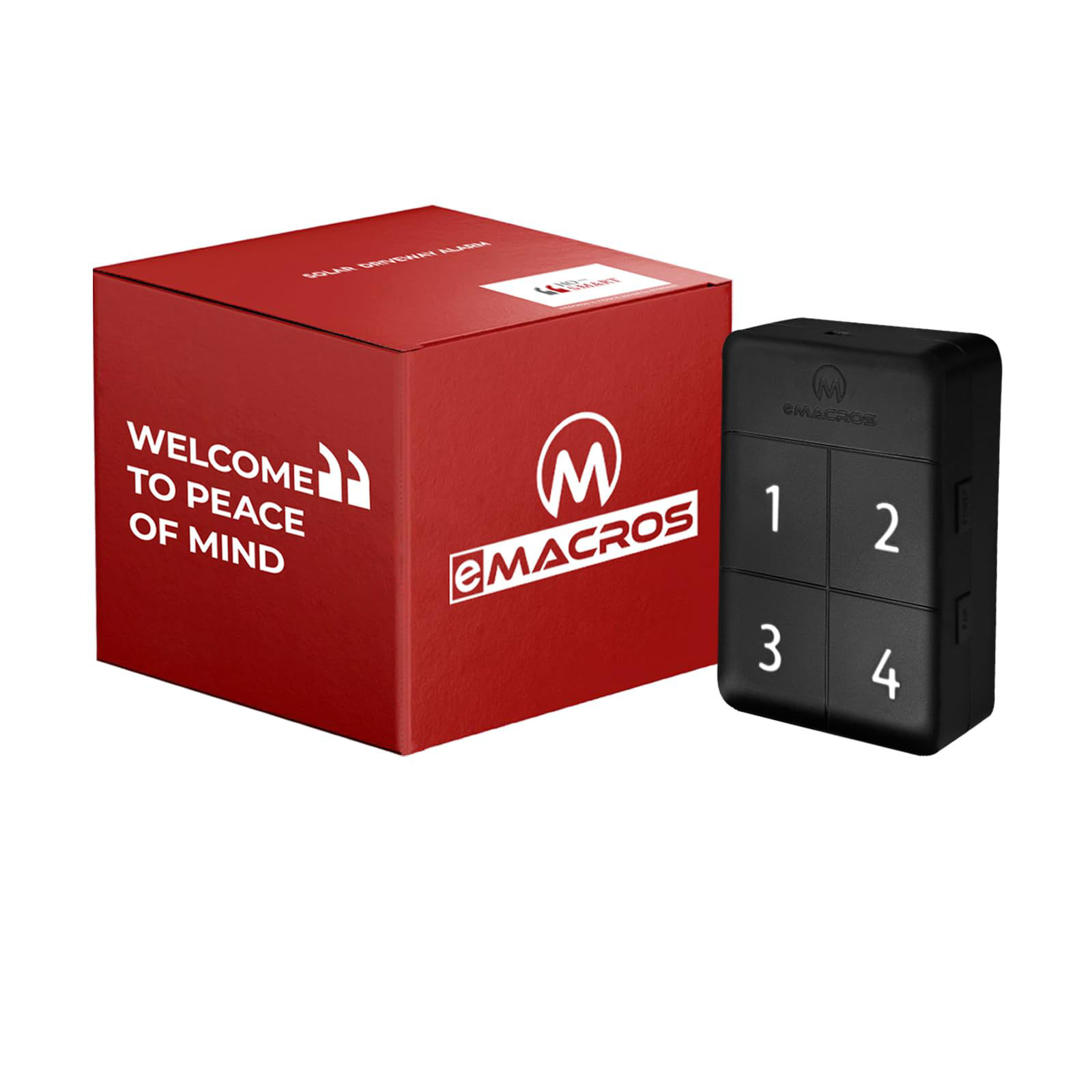 GetUSCart- eMACROS Upgraded Rechargeable Battery Driveway Alarm ...