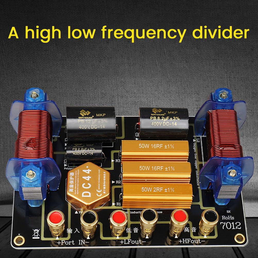 GetUSCart- Knadgbft Audio Frequency Divider Speaker 2 Way Speaker ...