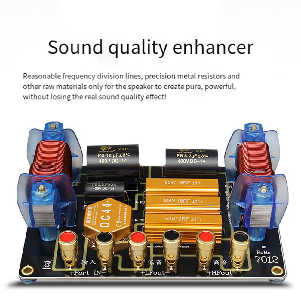 GetUSCart- Knadgbft Audio Frequency Divider Speaker 2 Way Speaker ...