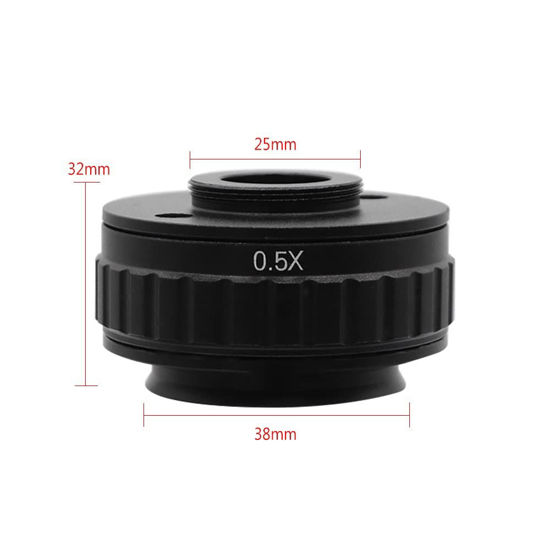 GetUSCart- Microscope Accessories Kit for Adult CTV Converter 1X 0.35X ...