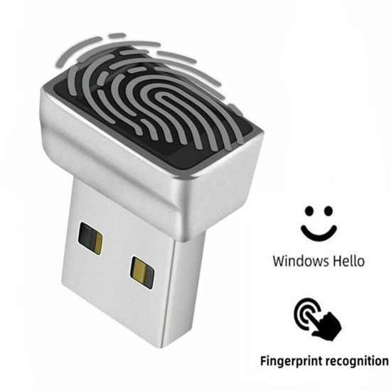 GetUSCart- TECKEEN Security USB Fingerprint Key Reader - Windows Hello ...