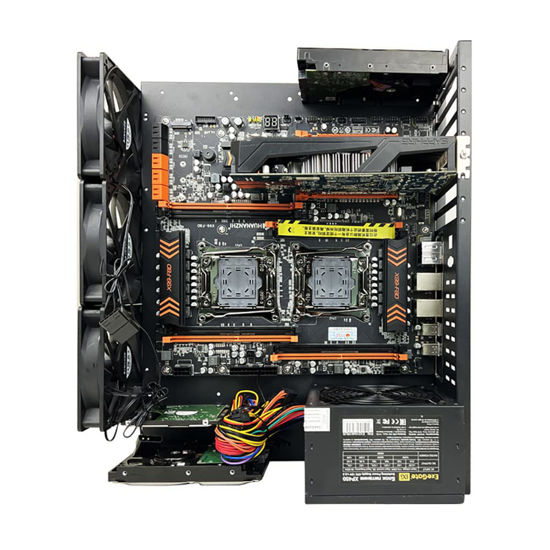 GetUSCart- Open Chassis Rack, EATX ATX MATX ITX Computer Case PC Open ...