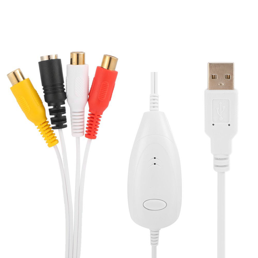 GetUSCart- EZCAP USB Video Audio Capture Recorder Adapter Card V8/Vi8 ...